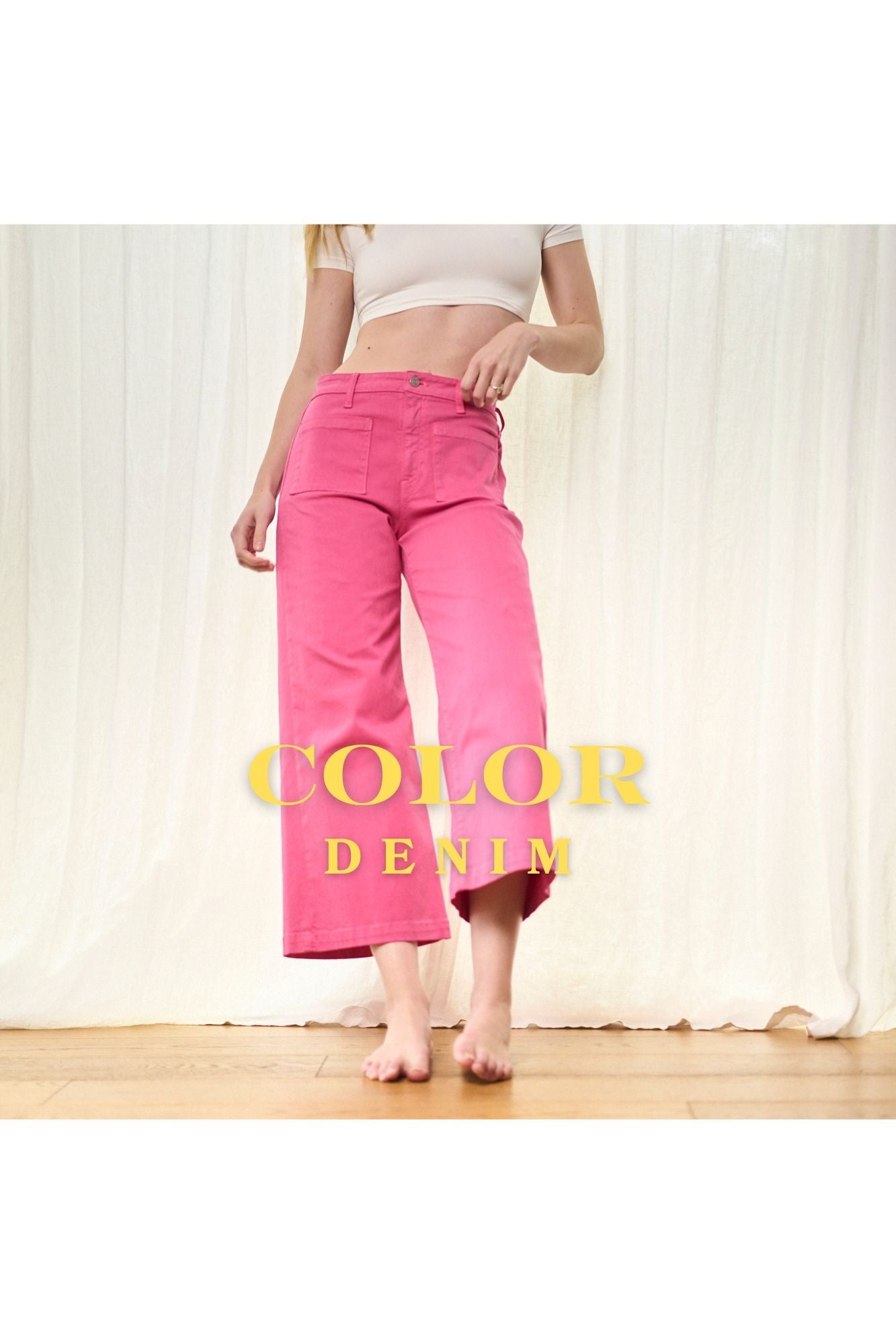 COLOR DENIM – Sneak Peek Denim